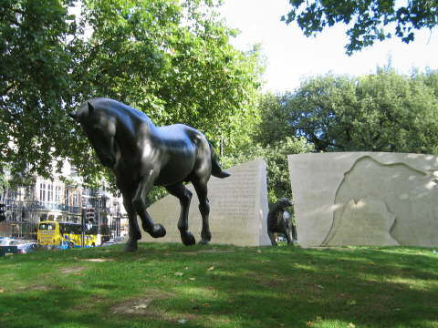 Roll of Honour - Central London - Animals in War Memorial